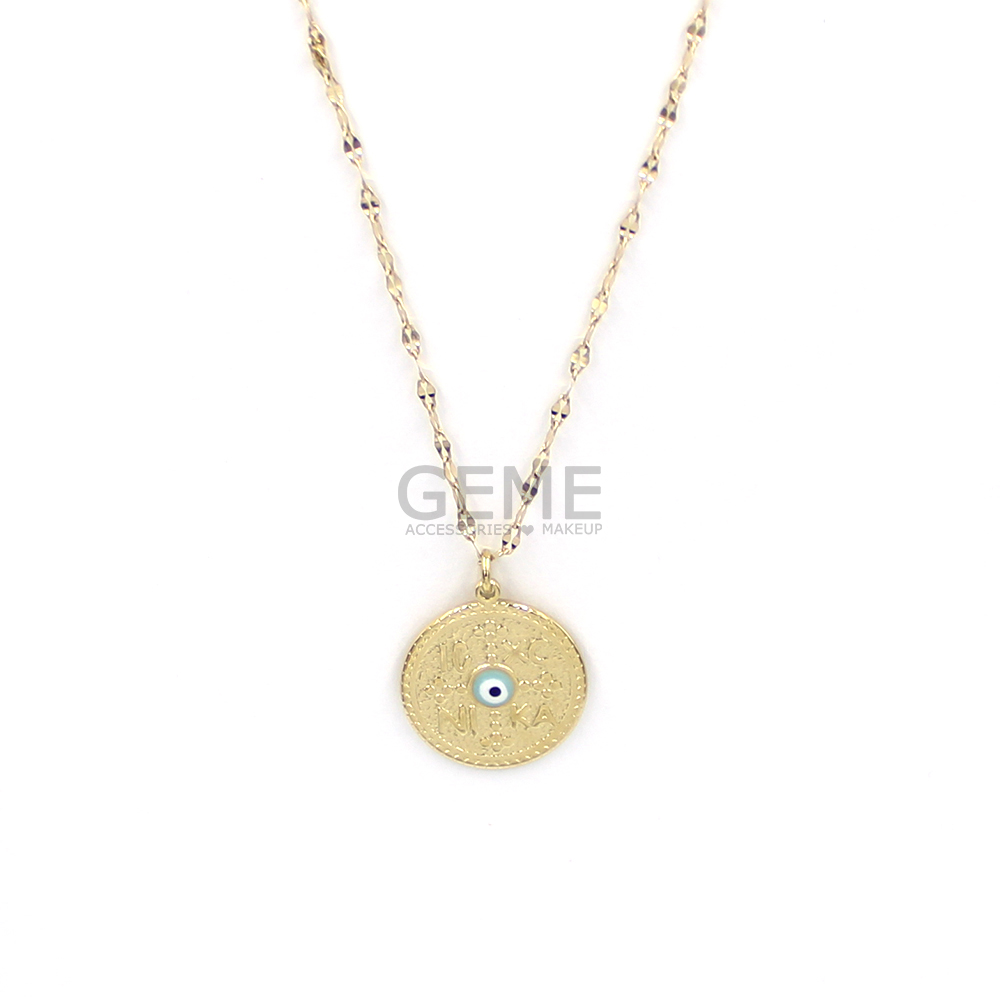 ΑΤΣΑΛΙΝΟ ΚΟΛΙΕ ΛIΡΑ ΜΕ ΜΑΤΑΚΙ (GOLD) – GEME
