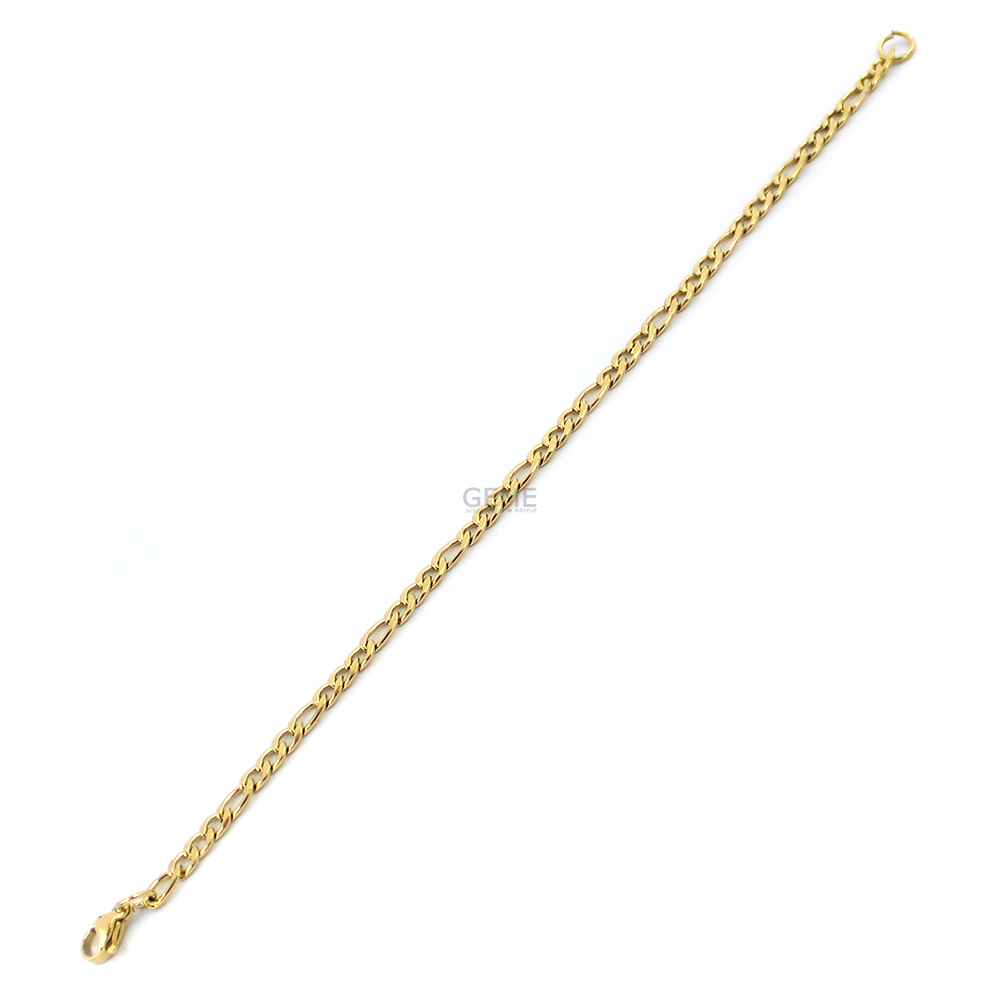 ΑΤΣΑΛΙΝΟ ΒΡΑΧΙΟΛΙ ΑΛΥΣΙΔΑ UNISEX (GOLD) – GEME